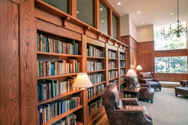 Academic Library Interior Design | St. Lawrence University ODY Library ...