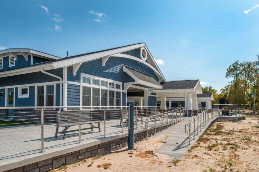 Concession and Bathhouse Buildings | Beardsley Architecture