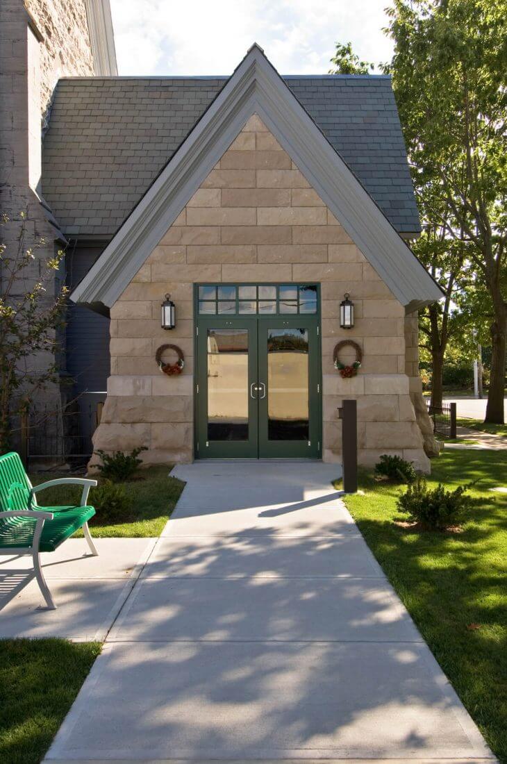 St. John's Church Entry | Beardsley Architecture
